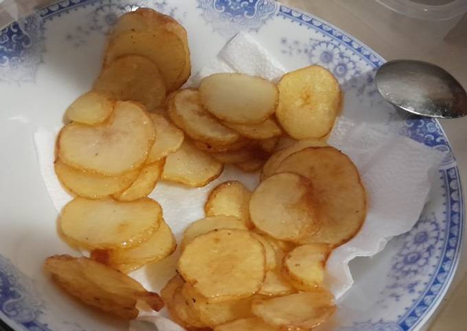 Fried Potato Circles Recipe by Nadi@ - Cookpad
