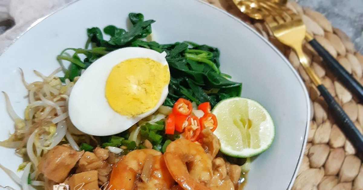 Resep Lomie Kangkung oleh Arum Yusia - Cookpad