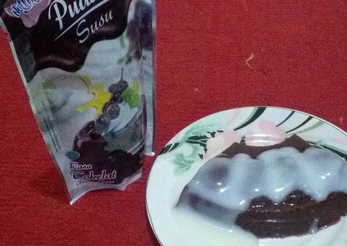 Resep Puding susu dan fla oleh Sari Oktavia - Cookpad