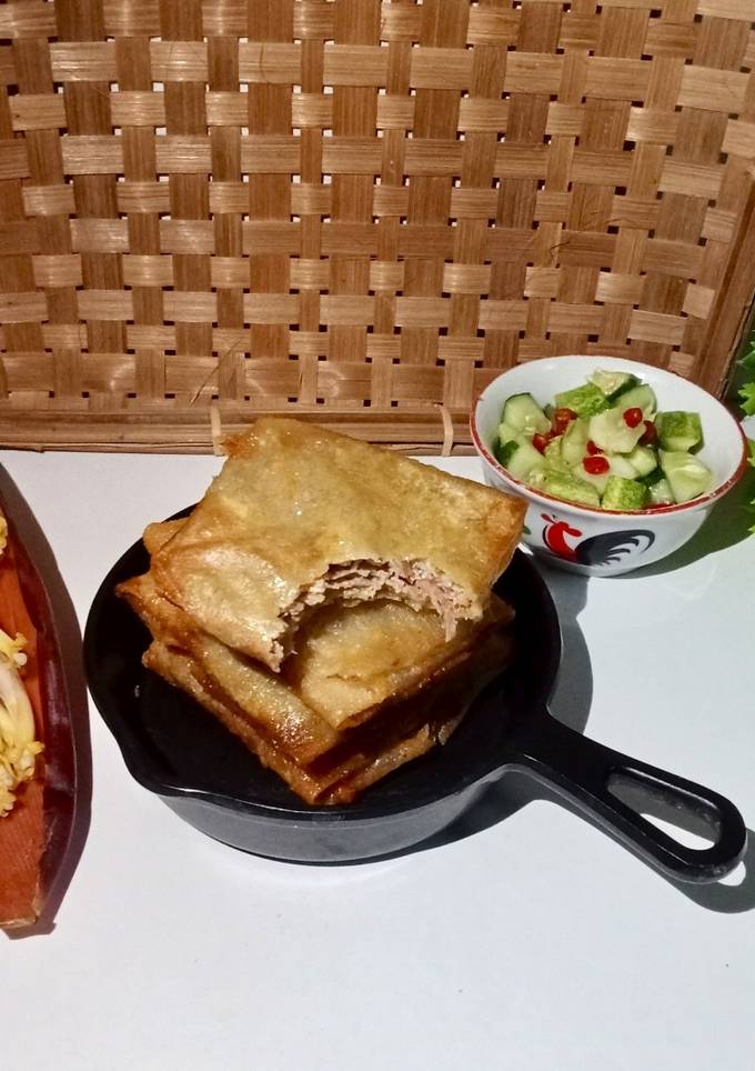 Resep Martabak Isi Bunga Jantung Pisang oleh Putri (Dapur Ryuna) - Cookpad