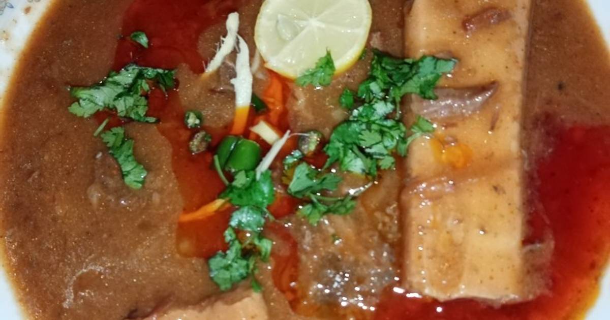 Beef nehari by Shan Nehari masala Recipe by Shab Zahid - Cookpad