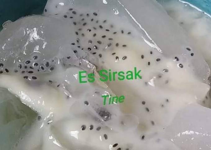 Resep Es Sirsak oleh Tine Wahyudi - Cookpad