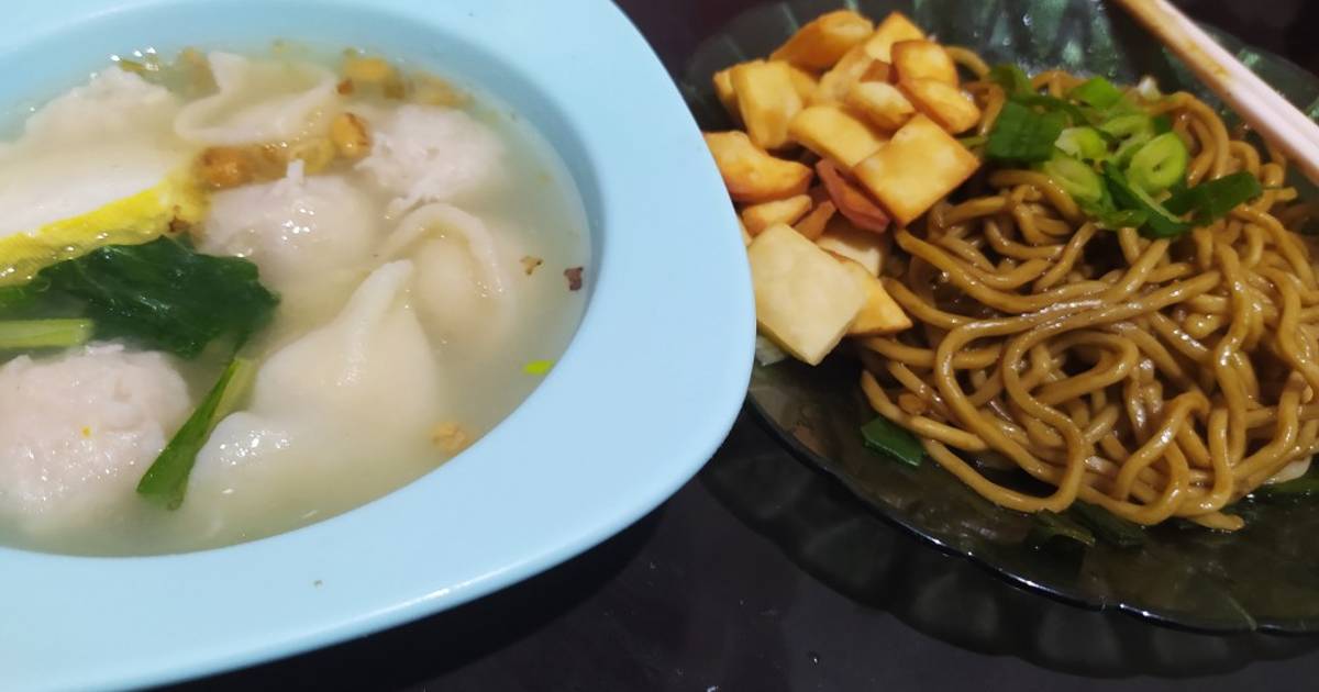 1.564 resep pangsit bakso enak dan sederhana ala rumahan - Cookpad