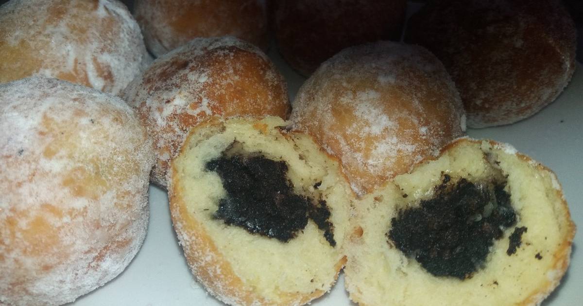 Resep Donat oreo lapis gula oleh Neng Maria ulfah - Cookpad