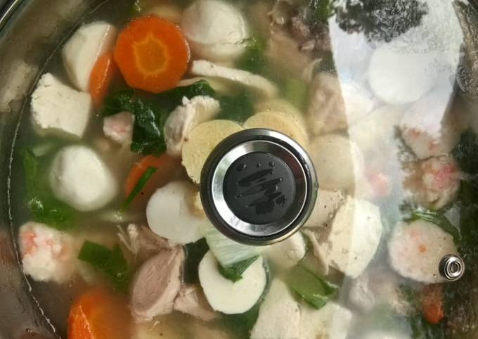 Resep Suki kuah kaldu ayam oleh w.karimah19 - Cookpad