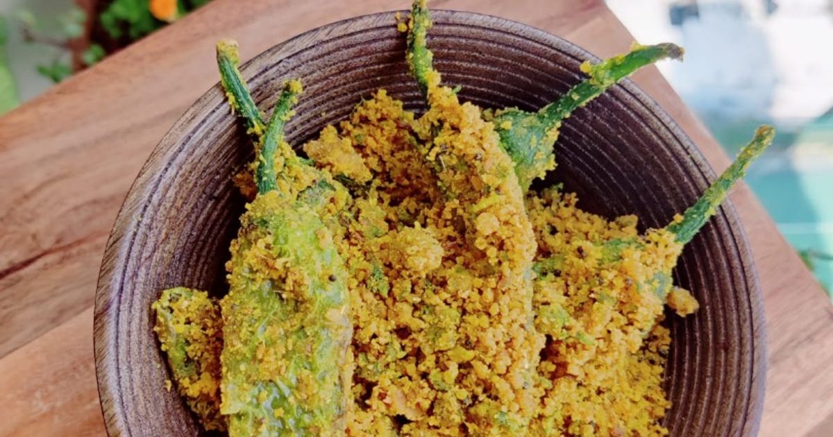 Kathiyawadi Bharela Marcha Recipe by Poonam Joshi - Cookpad