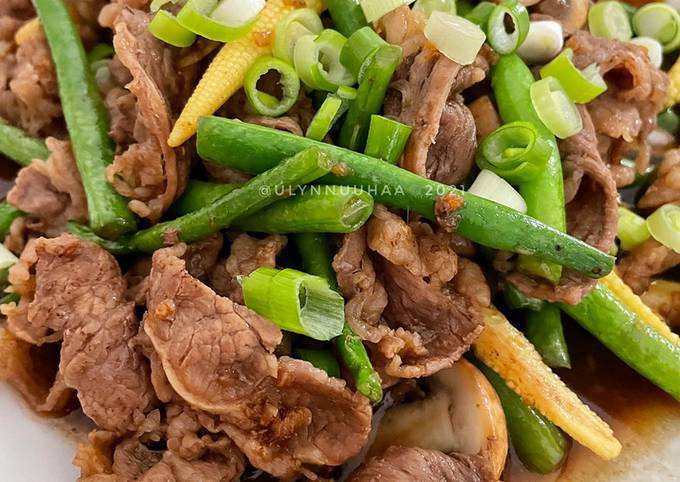 Resep Beef Slice with Vegetable! oleh Nuha Ulyn - Cookpad
