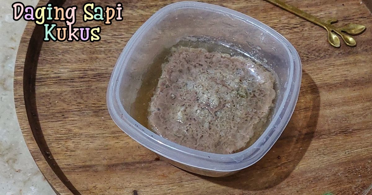 Resep Daging Sapi Kukus : Mpasi Bb Booster Start 8m+ oleh Dapur Halal ...