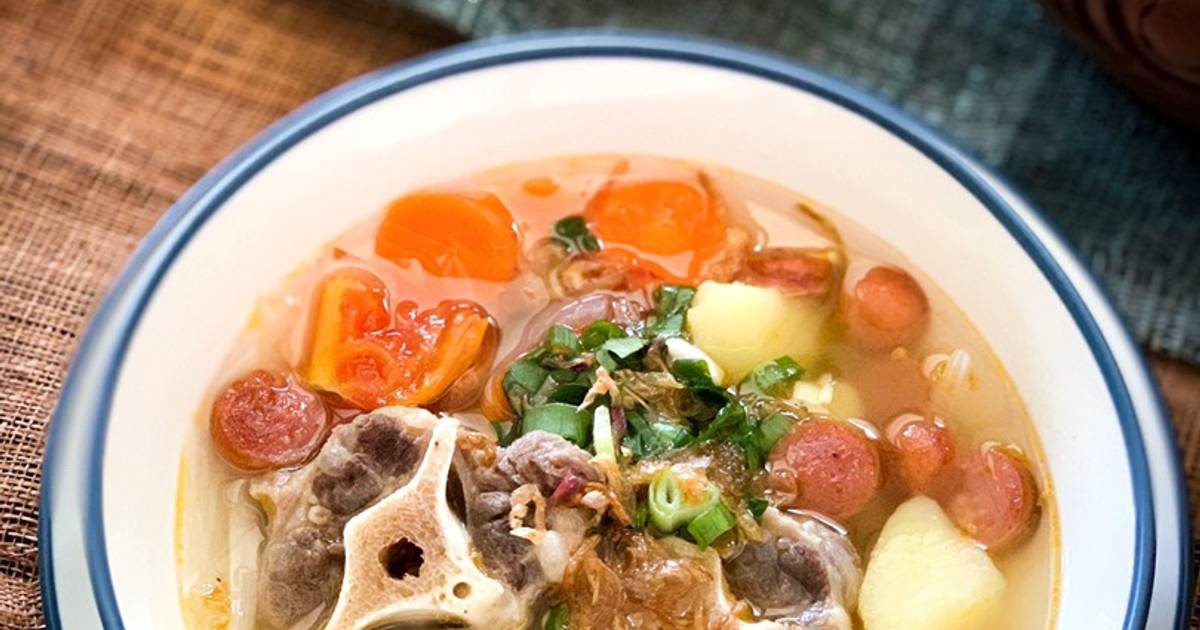 Resep Sop Buntut Sapi @mamasusancooks oleh Susan Wijanto - Cookpad