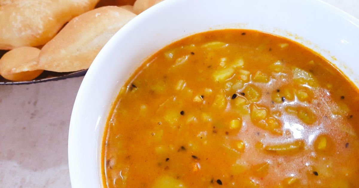 Aloo Tarkari With Puri Recipe by Nazia Qureshi - Cookpad