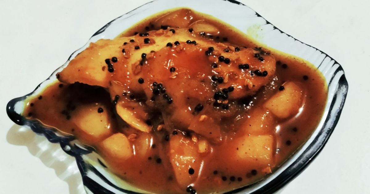कैरीच्या बाठी गराचा मेथांबा (Kairichya Bati Garacha Methamba Recipe In ...