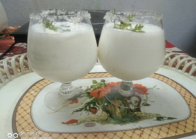 Tasty And Healthy Turkish, Yogurt Drink Recipe by Krishna Biswas - Cookpad