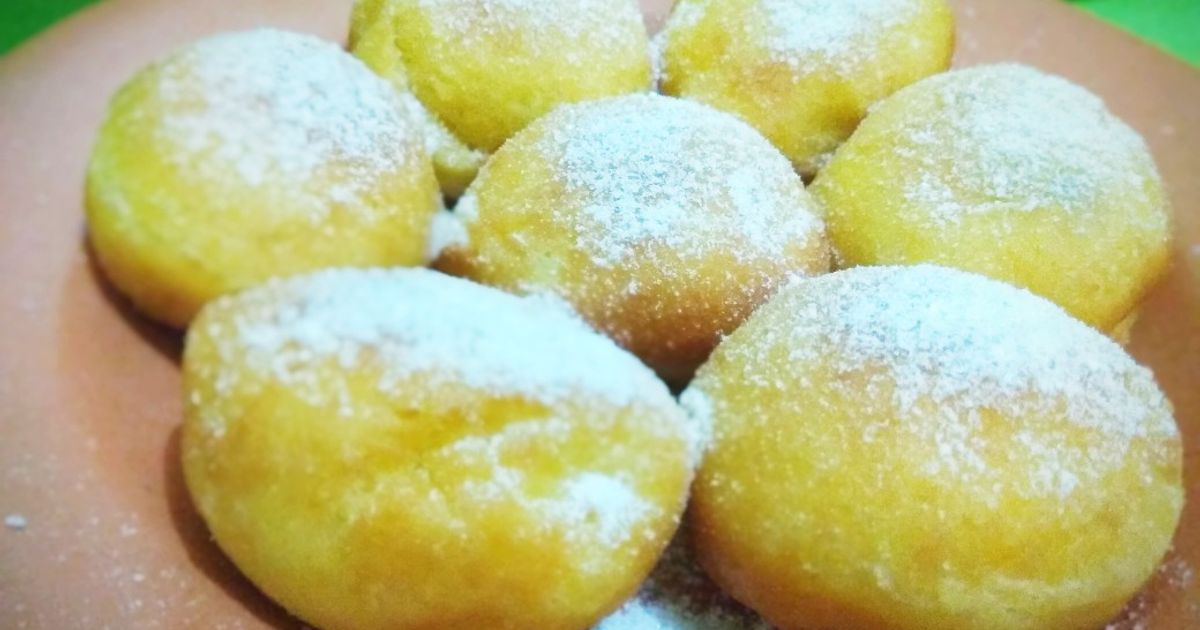 Resep donat labu sendok rumahan enak dan mudah - Cookpad