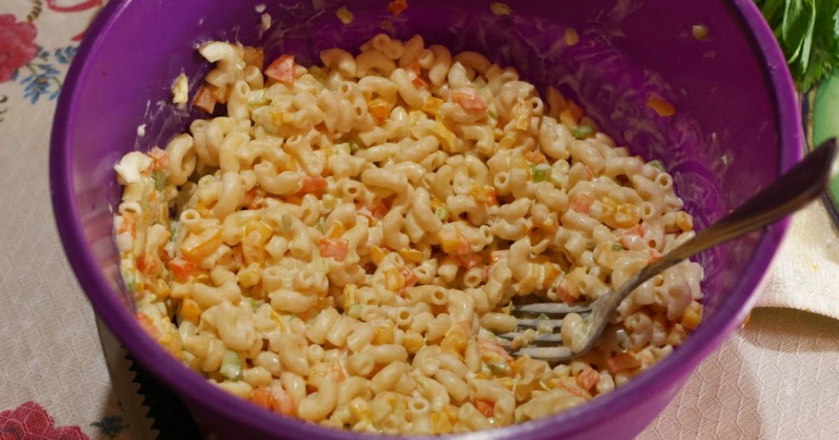 Pasta fria de coditos - 11 recetas caseras- Cookpad