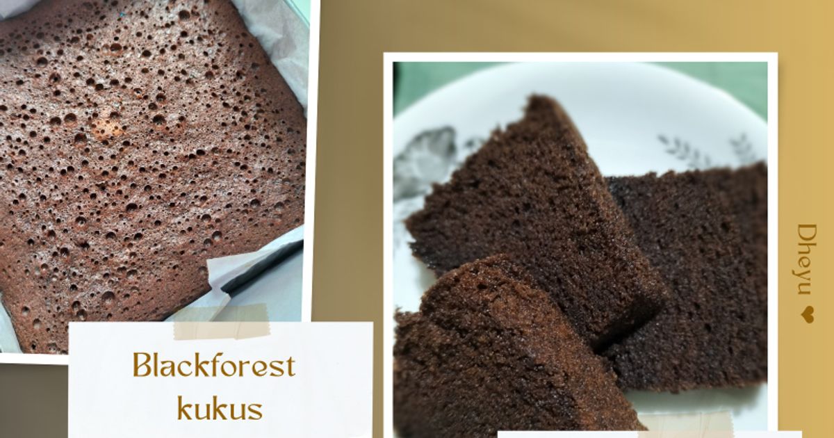 Resep Blackforest Ny Liem (Base Cake) oleh Dheyu - Cookpad