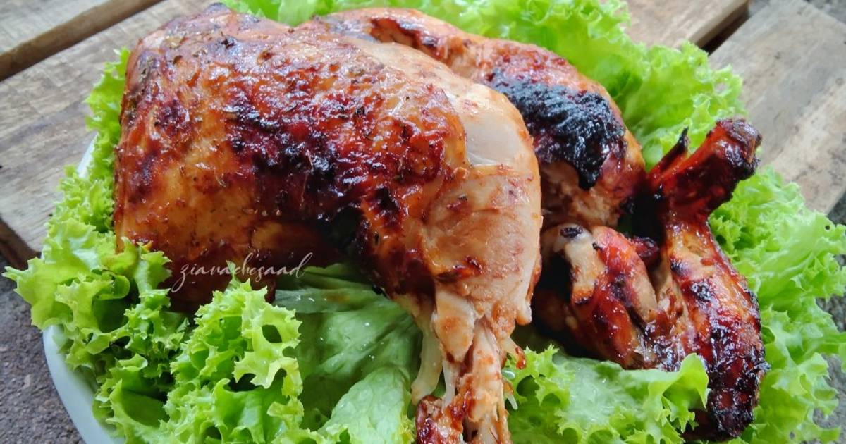 Resipi Ayam Panggang Simple oleh Ziana Chesaad - Cookpad