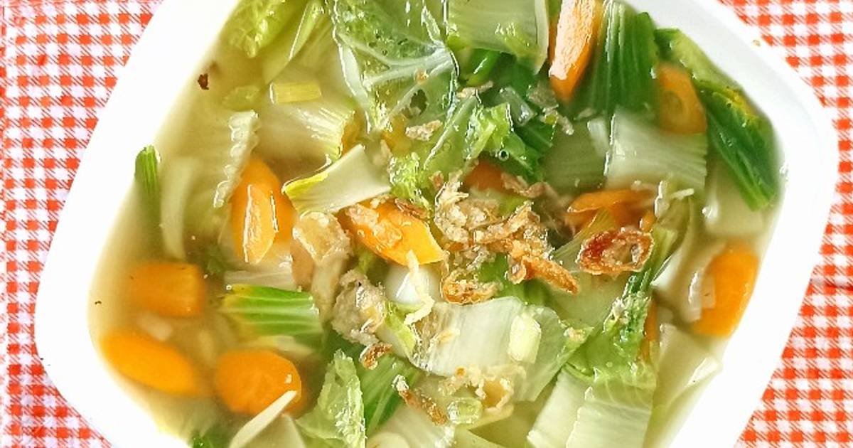 Resep Sop Sayur oleh Ibu Tina - Cookpad