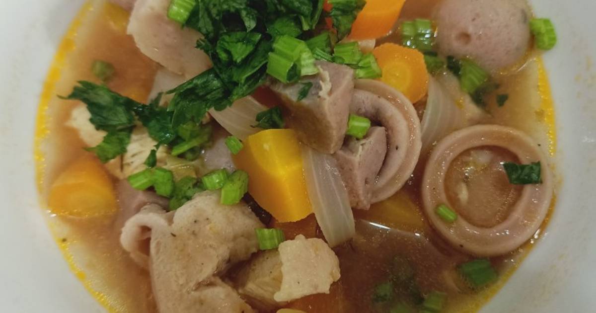 34 resep sup ham maling enak dan sederhana ala rumahan - Cookpad