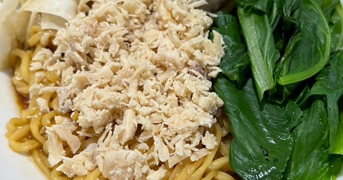 Resep Mie Yamien Manis oleh Aqmarina Vaharani - Cookpad