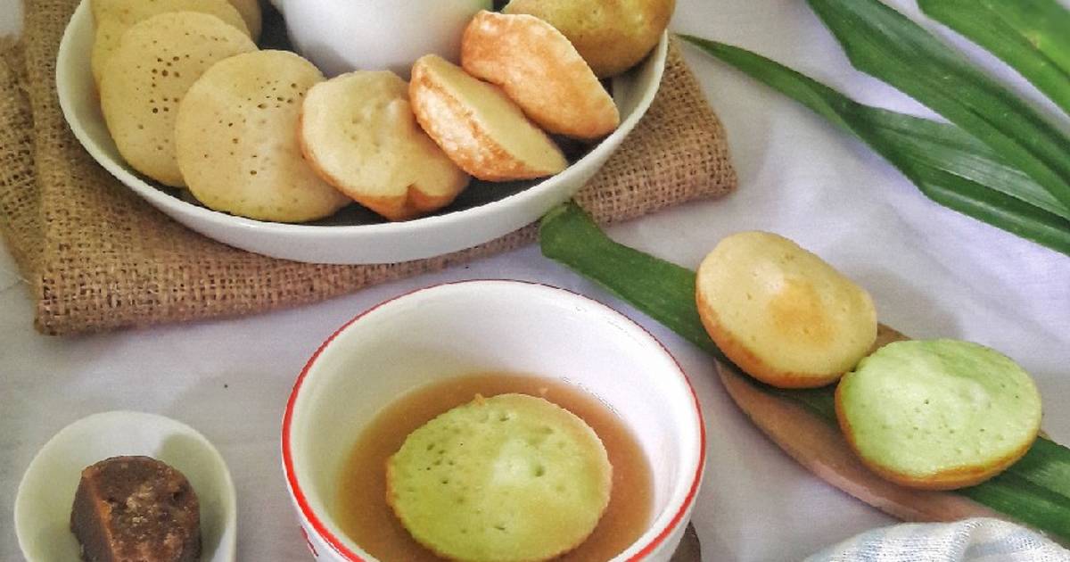 Resep Serabi mini kuah kinca oleh Dwi Ernawati - Cookpad