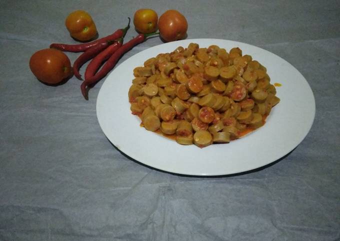 Resep Balado Sosis oleh anisatur raehan - Cookpad