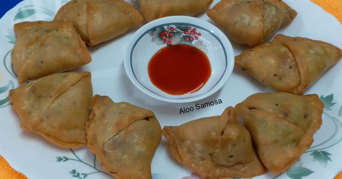 Aloo Samosa Recipe by Rosalyn John - Cookpad