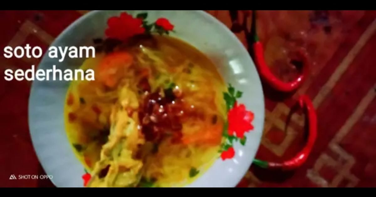 Resep Soto Ayam&Sayur Sederhana oleh Eka Novita S - Cookpad