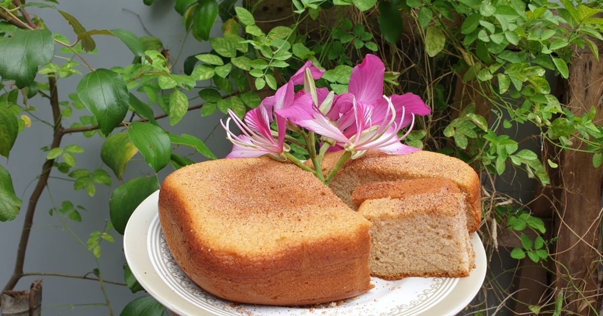 Resep Keto Fluffy Cinnamon Cake oleh Yunika Mommy Zakeerey - Cookpad