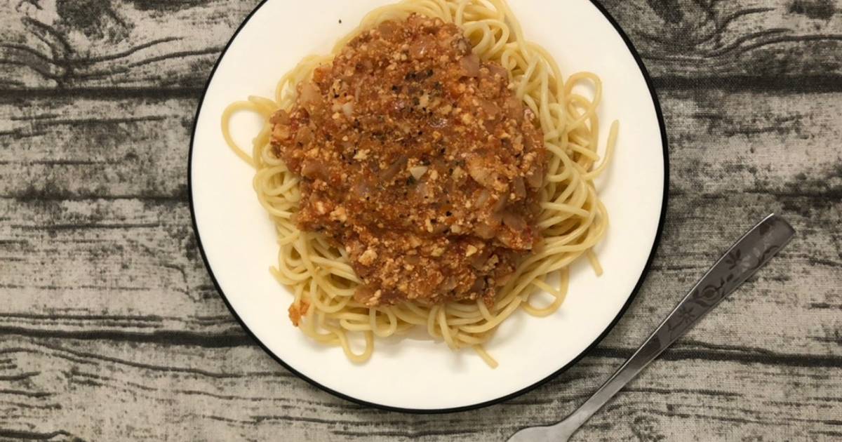 Cách Làm Món Spaghetti chay của Hoàng Nga - Cookpad