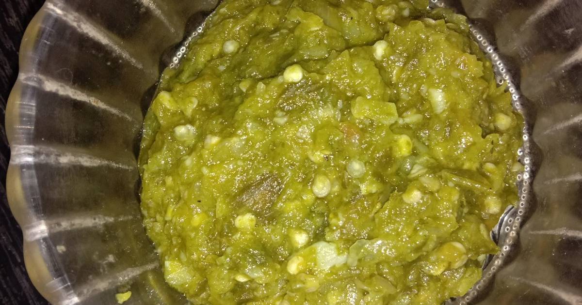 Resep Sambal hijau padang oleh Ndari Anka - Cookpad