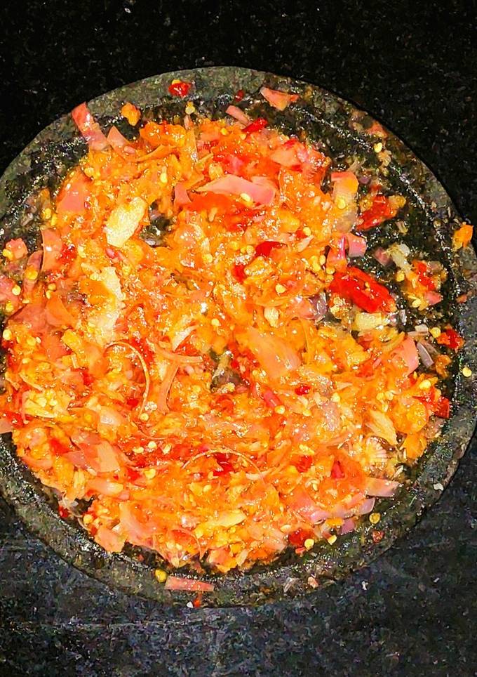 Resep Sambal Bunga Kecombrang/Honje/Kantan oleh Ummu Zawiyah - Cookpad