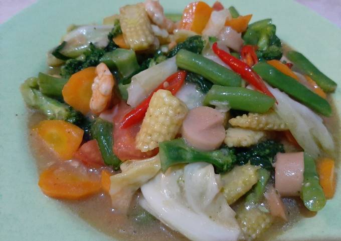 Resep Capcay Seafood oleh Teh Neni - Cookpad