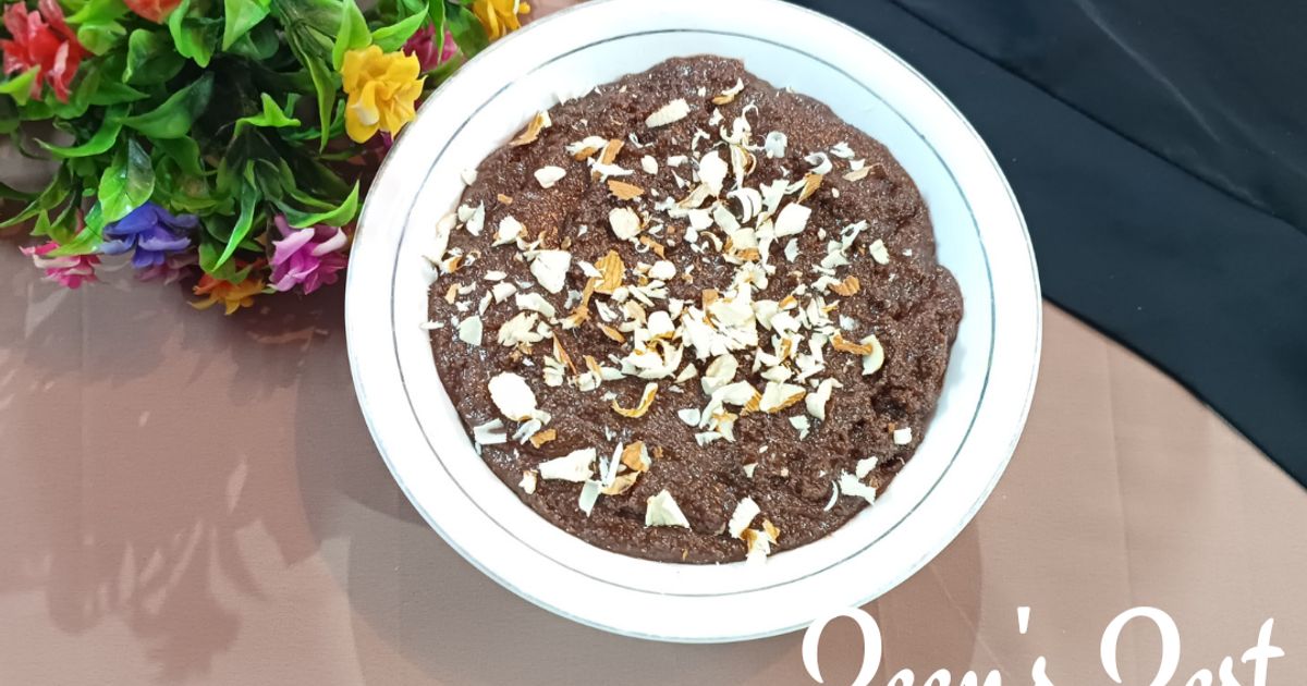 Chocolate Kesari Or Chocolate Semolina Halwa Recipe by ZMA - Cookpad