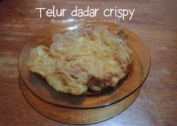 Resipi Telur dadar crispy oleh Azizah Mansor - Cookpad