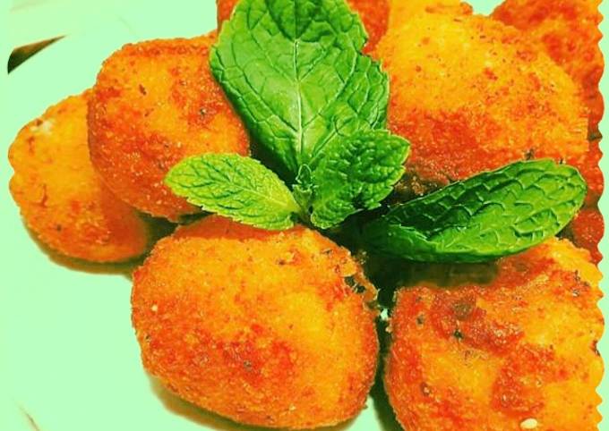 Potato 🍠 Mango balls Recipe by Haya Malik - Cookpad