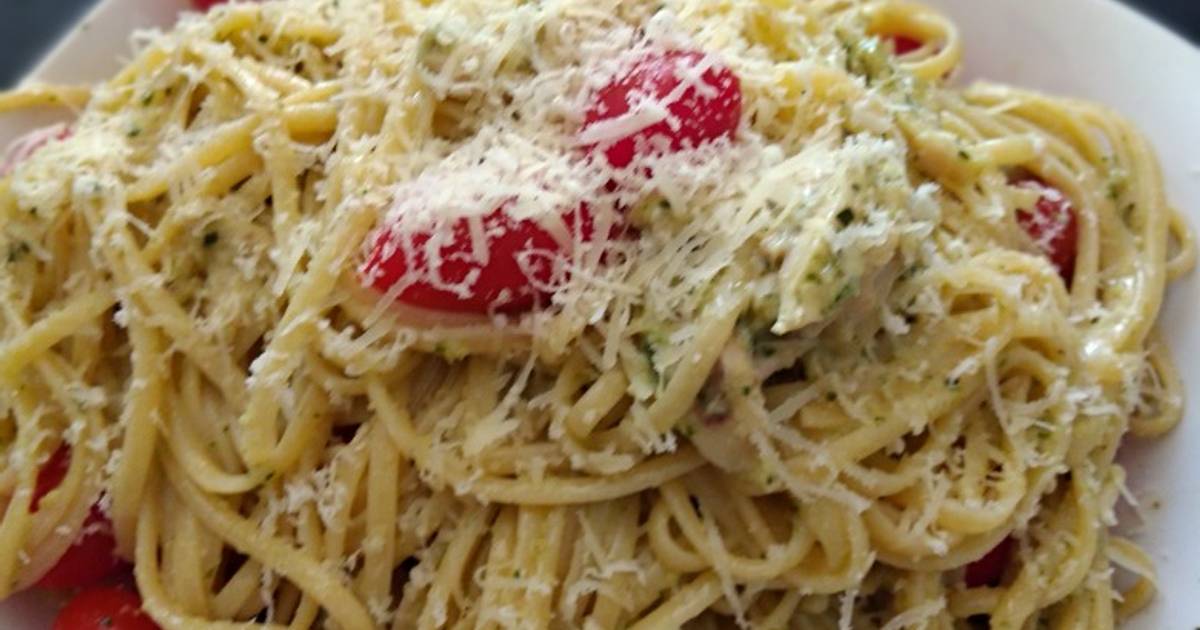 Fideos al pesto - 193 recetas caseras - Cookpad