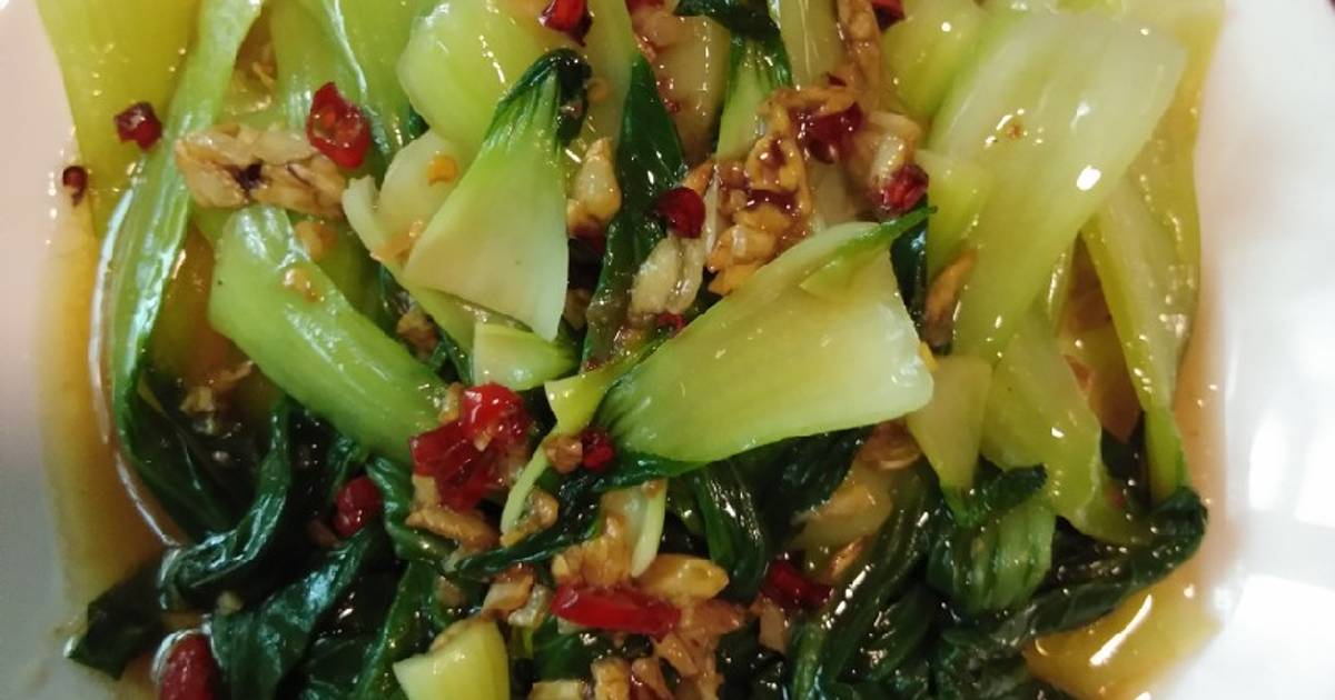 Resep Sawi saos tiram oleh Mimbarul Amanah - Cookpad