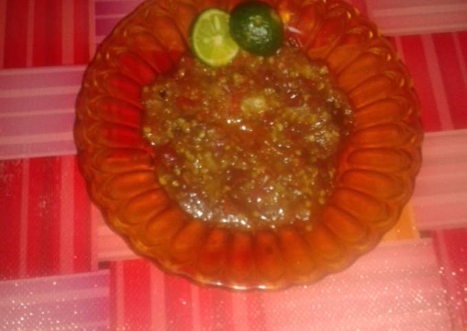 Resep Sambal pecel oleh Ariadi Abduljabbar Kardapi - Cookpad