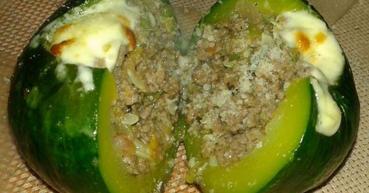 Zapallito relleno Receta de gonzaydali- Cookpad