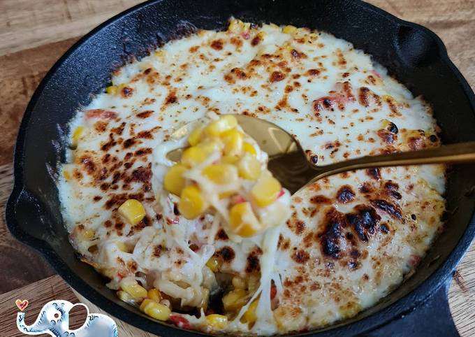 Resep Corn Cheese / kon-chijeu 콘치즈 oleh Lin_Fangfei - Cookpad