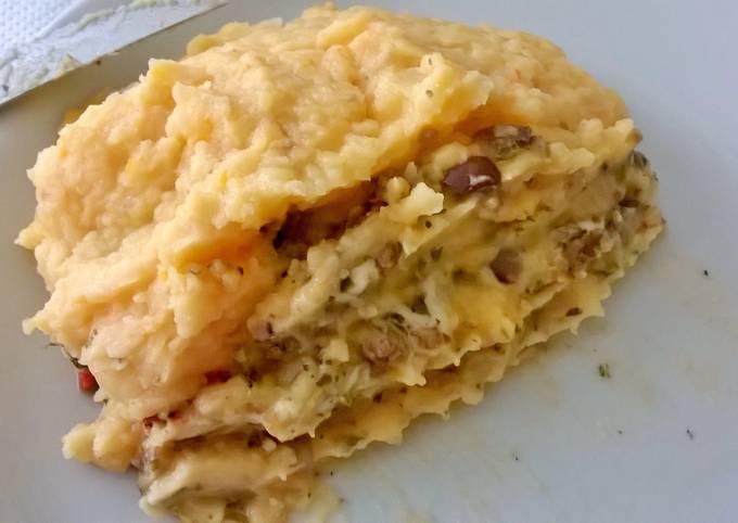 Pastel De Papas Y Zapallo Receta De Abigail Rivas Cookpad