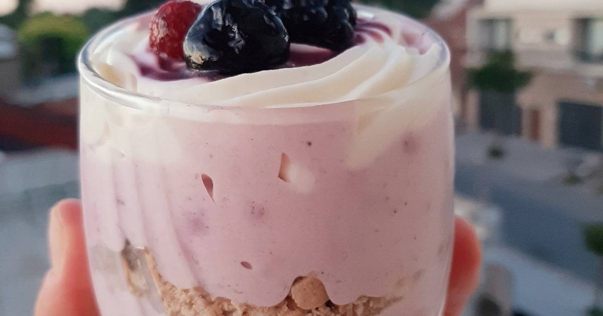 Shots de postres cheesecake - 50 recetas caseras- Cookpad
