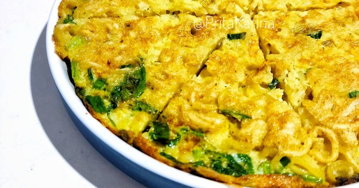 Resep Pizza Mie Simple oleh Prita Karina - Cookpad