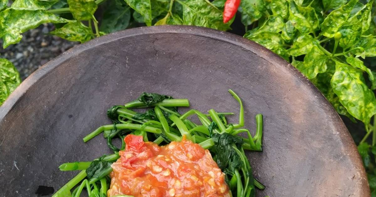 41 resep plencing kangkung biasa enak dan mudah - Cookpad