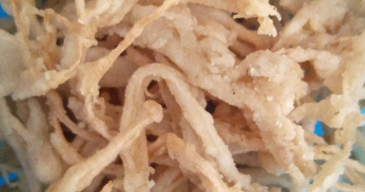 Resep Jamur enoki crunchy simple oleh tia kurnia - Cookpad