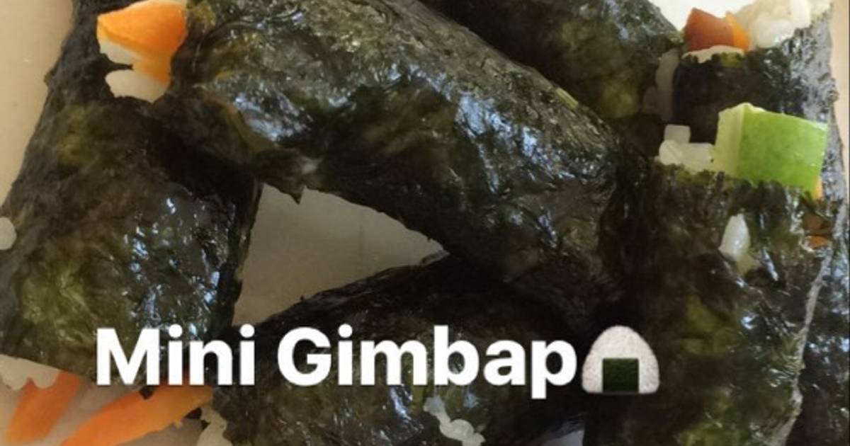 42 resep gimbap nori mini enak dan mudah - Cookpad