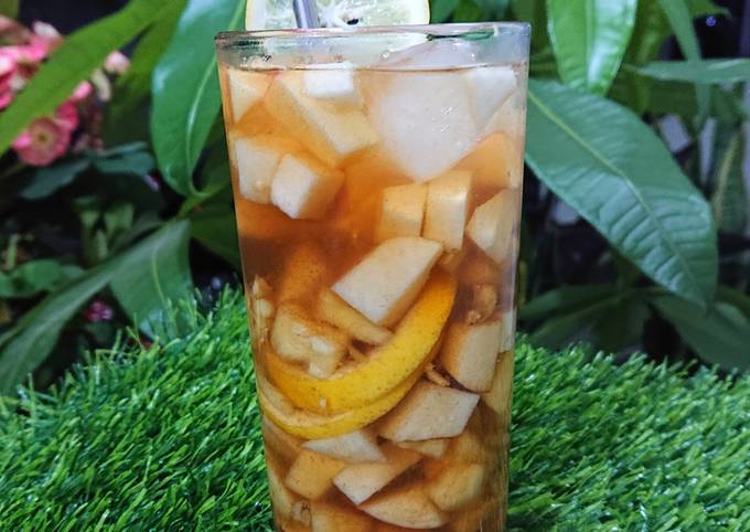 Resep Es Teh Buah oleh Geby Sabrina Ekawati Dimjati - Cookpad