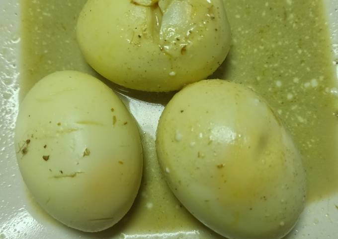 Resep Terik telur simple oleh diah arumsasi - Cookpad