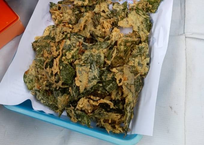 Resep Keripik bayam non MSG ramah anak spesial 💜 sesuai menu diet ...