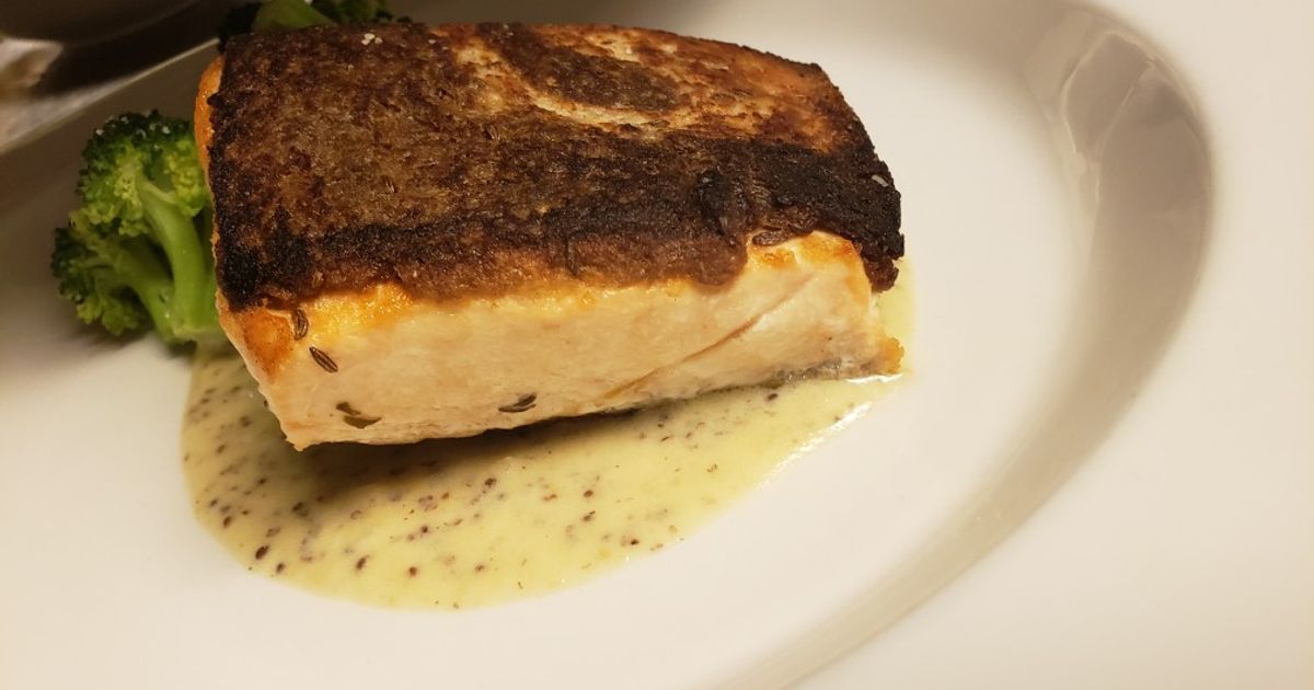 Rye Encrusted Salmon Recipe By Feel My Burner